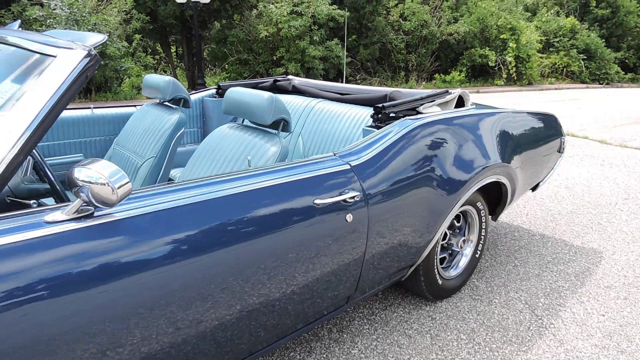 1969 oldsmobile 442 blue 442 video - YouTube