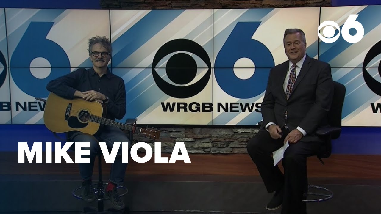 Singer-songwriter Mike Viola in the CBS6 studio - YouTube