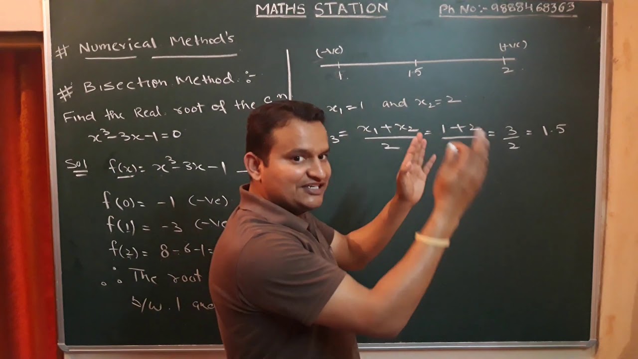 Bisection Method Youtube 8212
