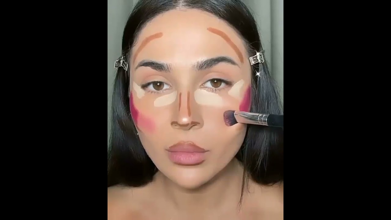 simple easy face make-up - YouTube