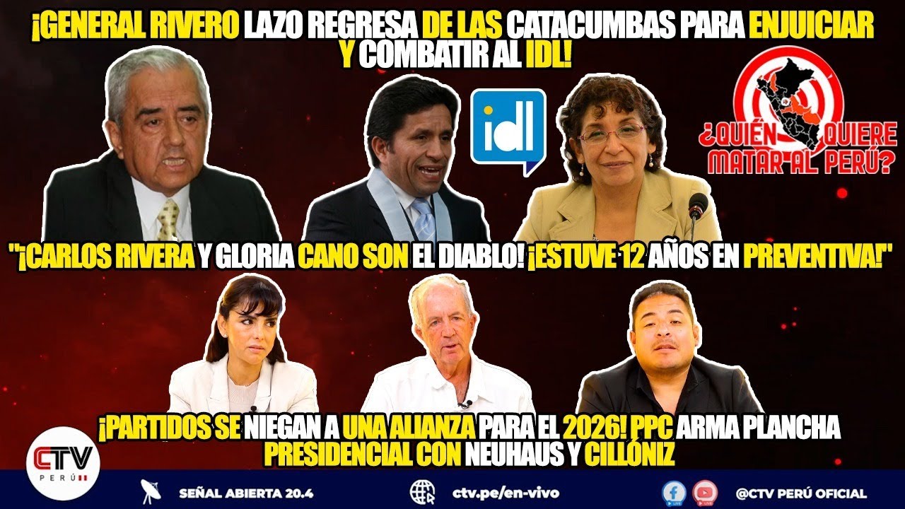 "Quién quiere matar al Perú" con Aaron Salomón EN VIVO. #CTVPerú - YouTube