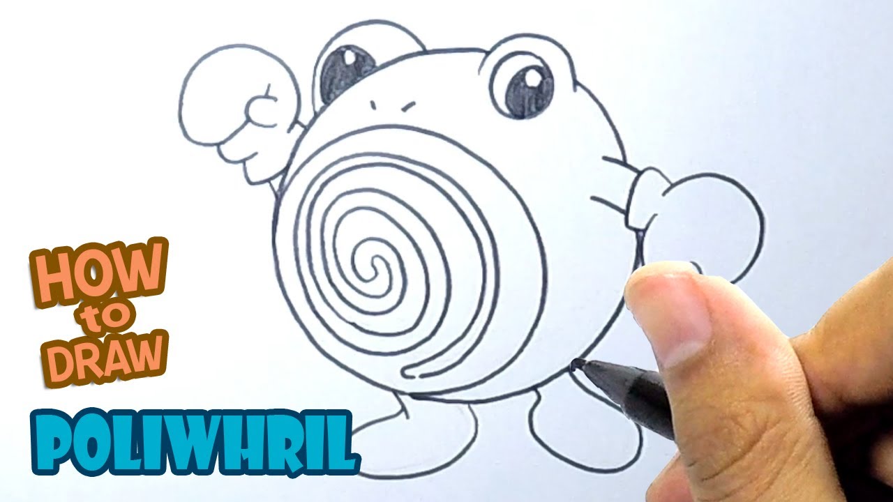 How to Draw Poliwhirl | Drawing Pokemon Characters - YouTube