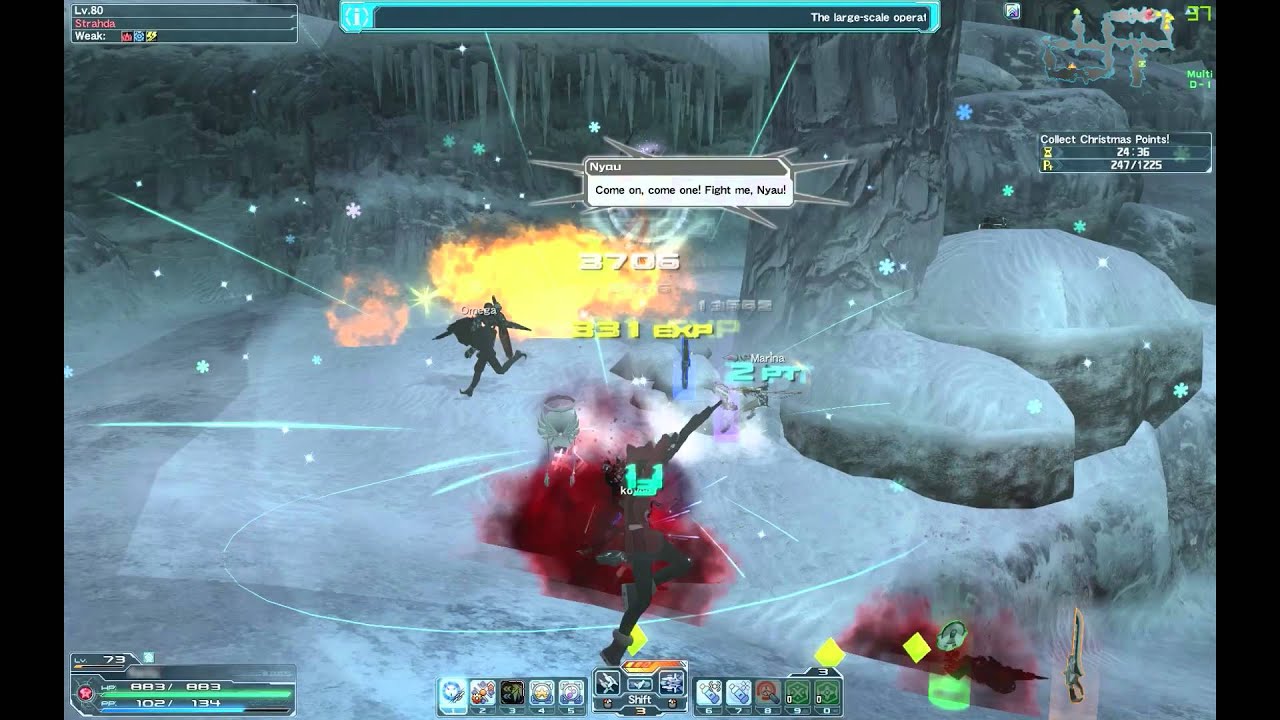 [PSO2 Music] Christmas event background music - YouTube