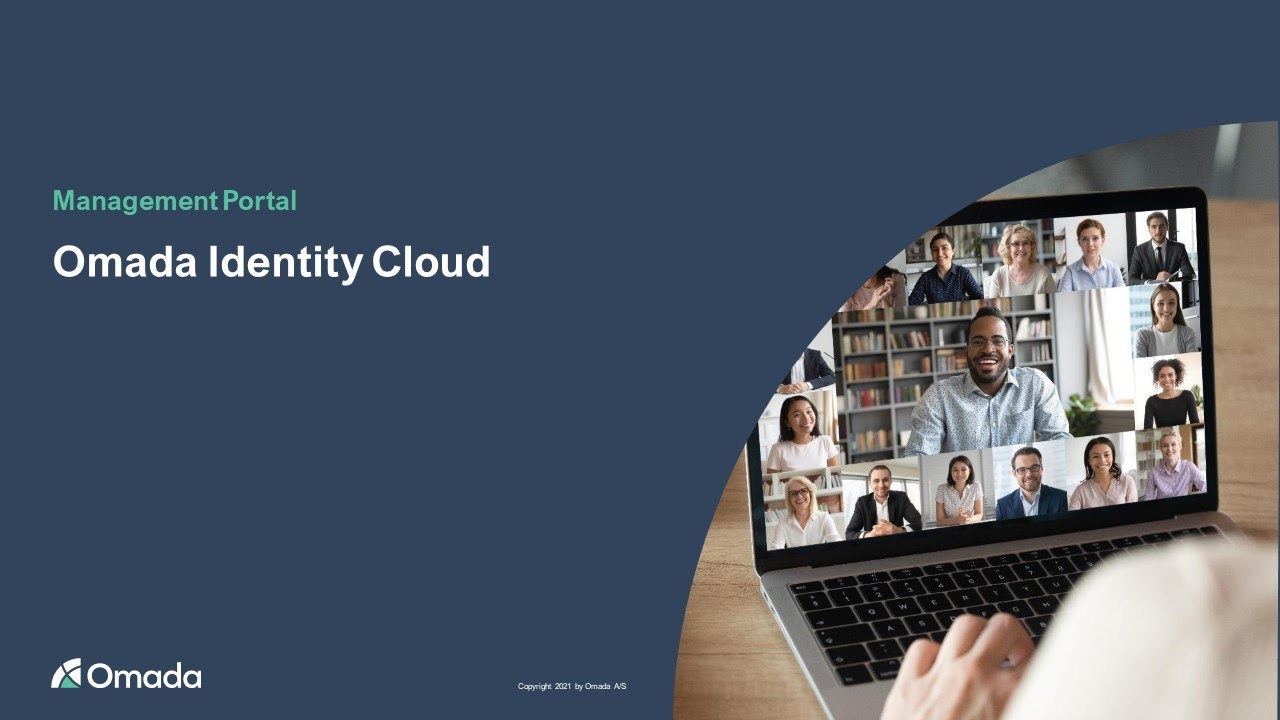 Omada Identity Cloud Management Portal - YouTube