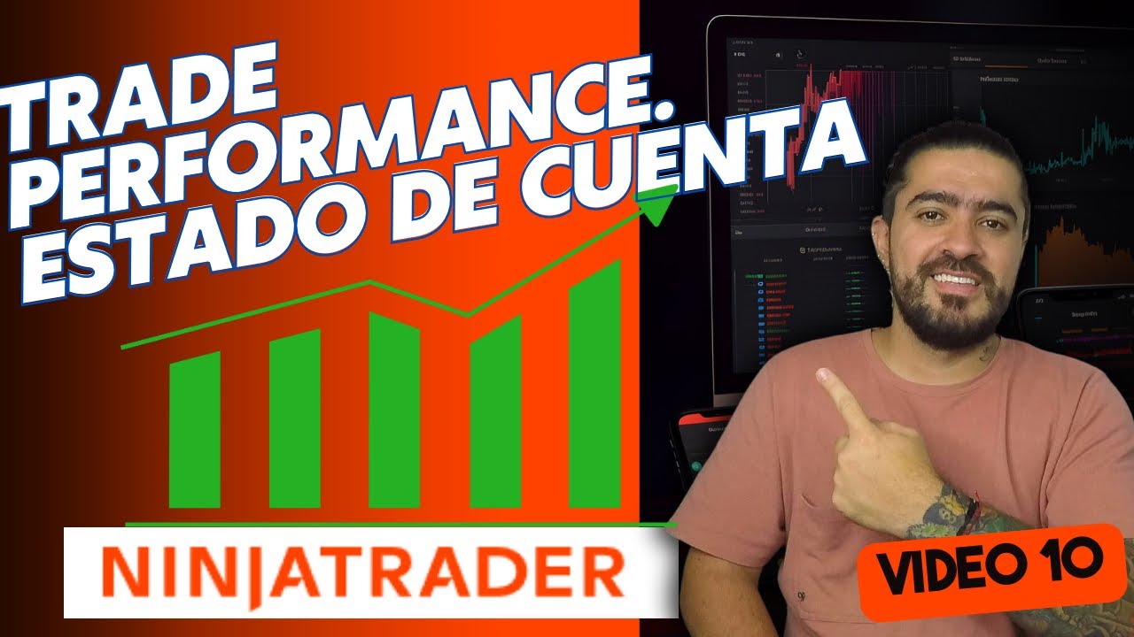 Trade Performance Ninjatrader8, Ver RENDIMIENTO de mi cuenta - Como ...