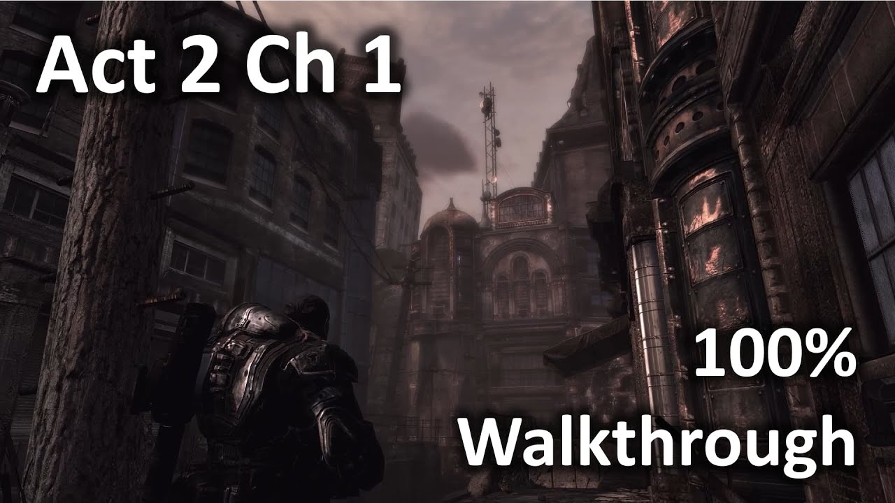 Gears of War | Tick Tak Boom - Act 2 Ch 1 | 100% Full Gameplay ...