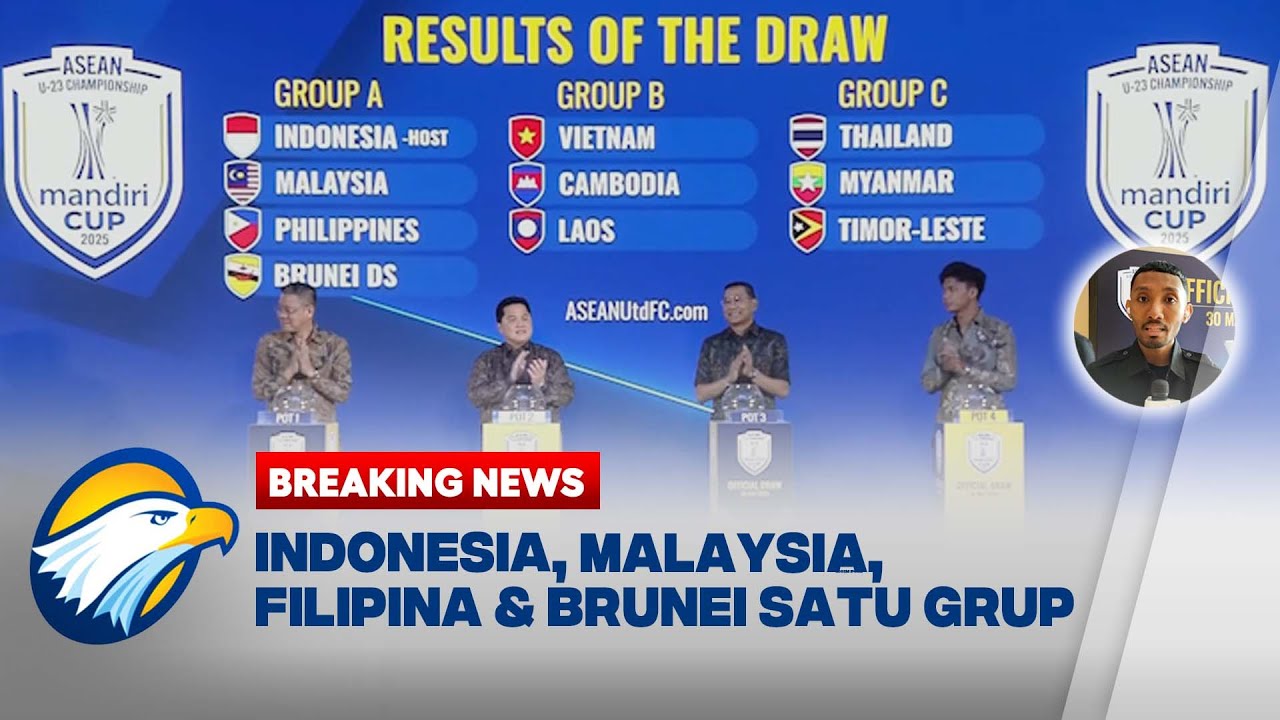 BREAKING NEWS - Drawing ASEAN U-23 Championship 2025 - YouTube