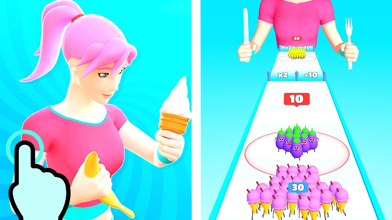 Good Mood Food - Big Food Cook Run - All Levels iOS Android GamePlay #3 ...