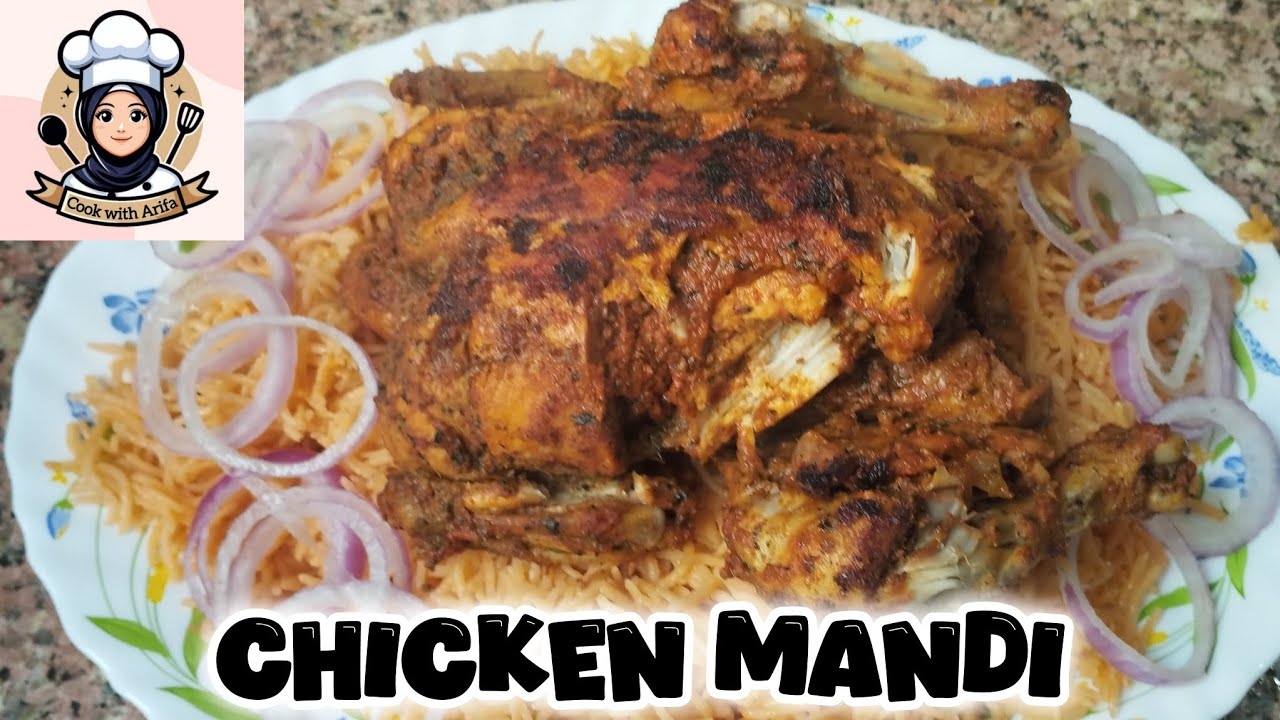 chicken mandi | chicken khabsa | murghi chawal | restaurant style ...