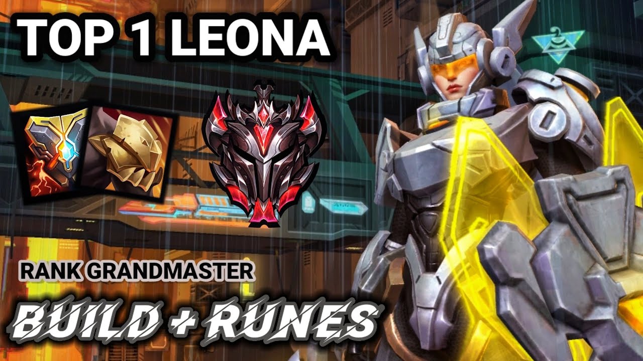 Wild Rift Top 1 Leona - Grandmaster Full Ranked - YouTube