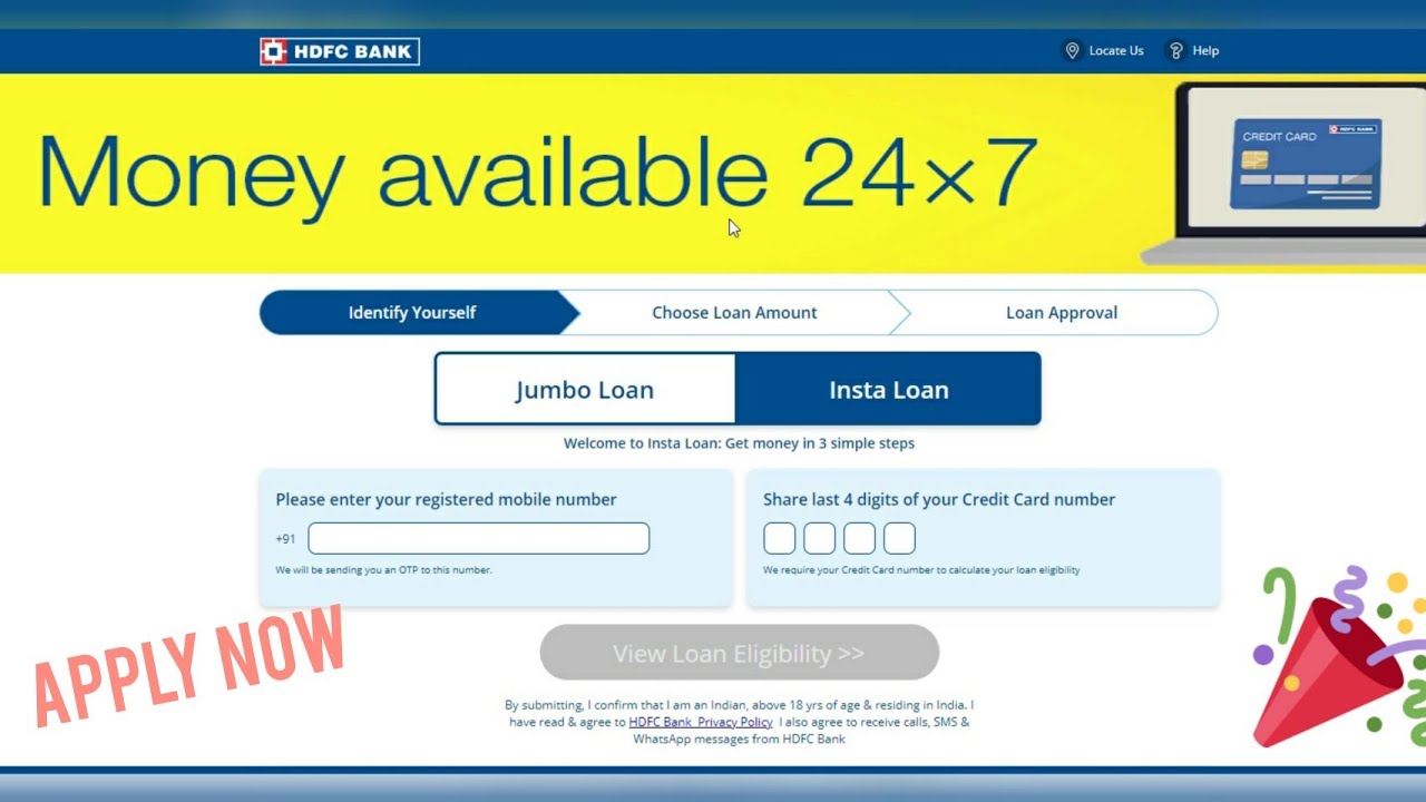 Insta Jumbo Loan Get Quick Loan Above Your Credit Card Limit HDFC insta-jumbo-loan-get-quick-loan-above-your-credit-card-limit-hdfc