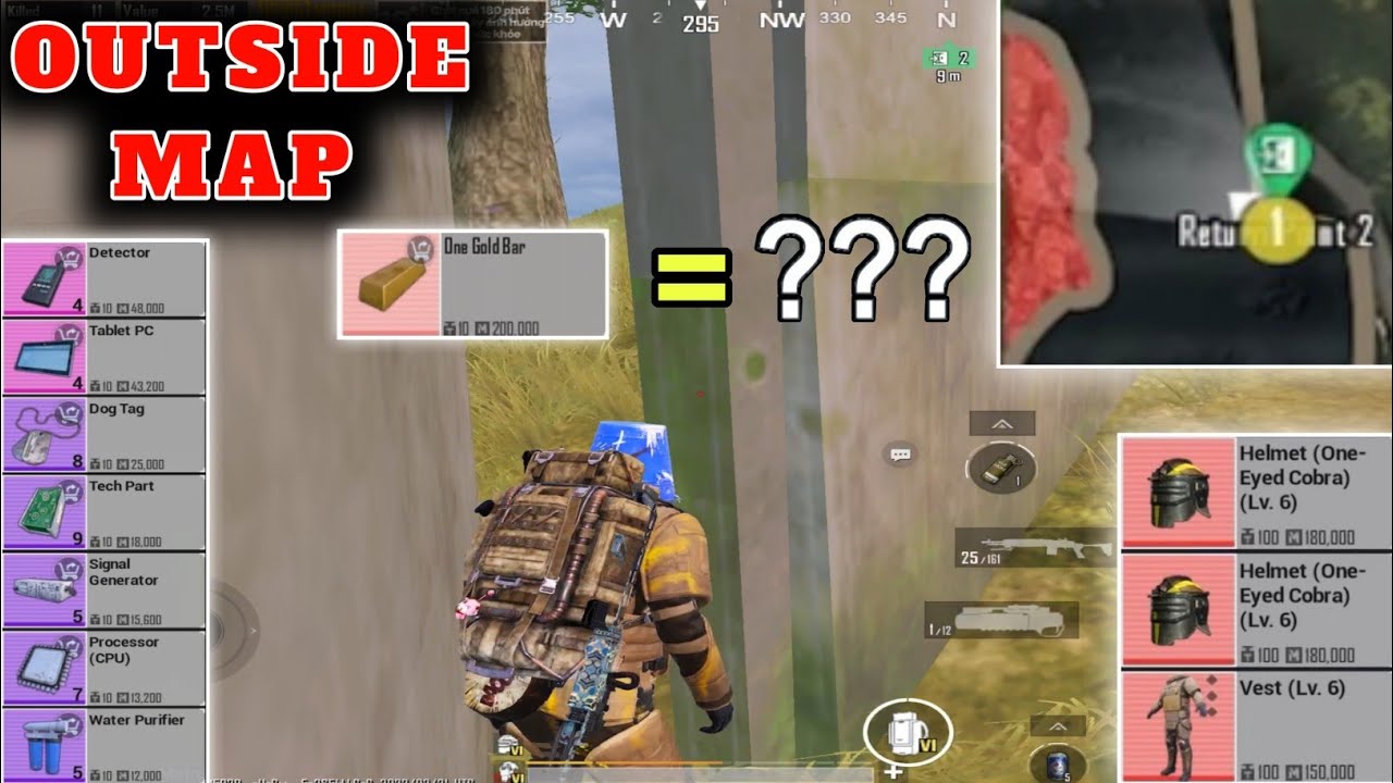 Metro Royal Outside Map In Advance Mode | PUBG METRO ROYAL MODE - YouTube
