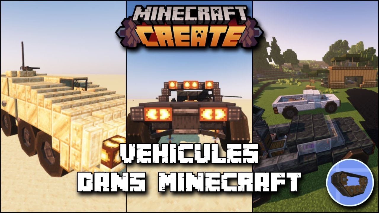 Minecraft Trackwork [FR] - Présentation de mes premiers véhicules - YouTube