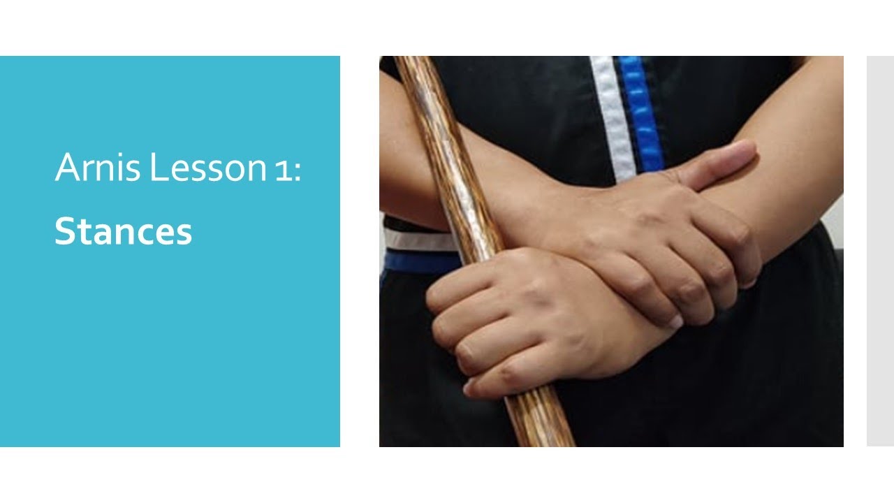 ARNIS 101: Lesson 1: What are the stances in Arnis? - YouTube
