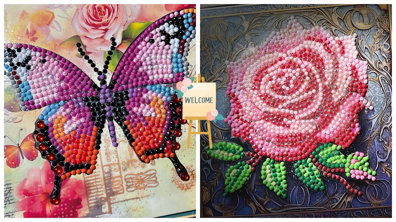 tech stuff in the beginning and diamond painting next and thank you @funseekerfriendswithcrafts ...