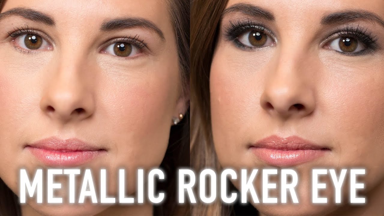 Simple Metallic Rocker Chic Smokey Eye with Natalia From the Johnson ...