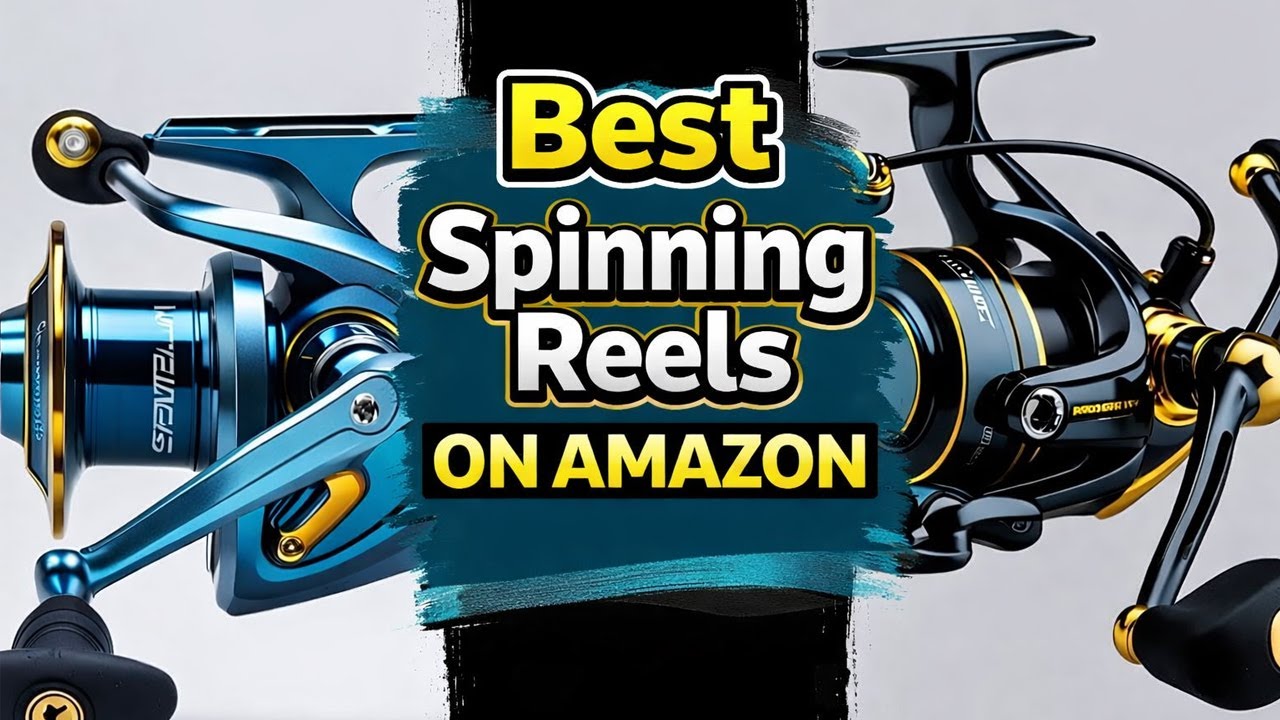 Top 5 BEST Spinning Reels ON AMAZON - YouTube