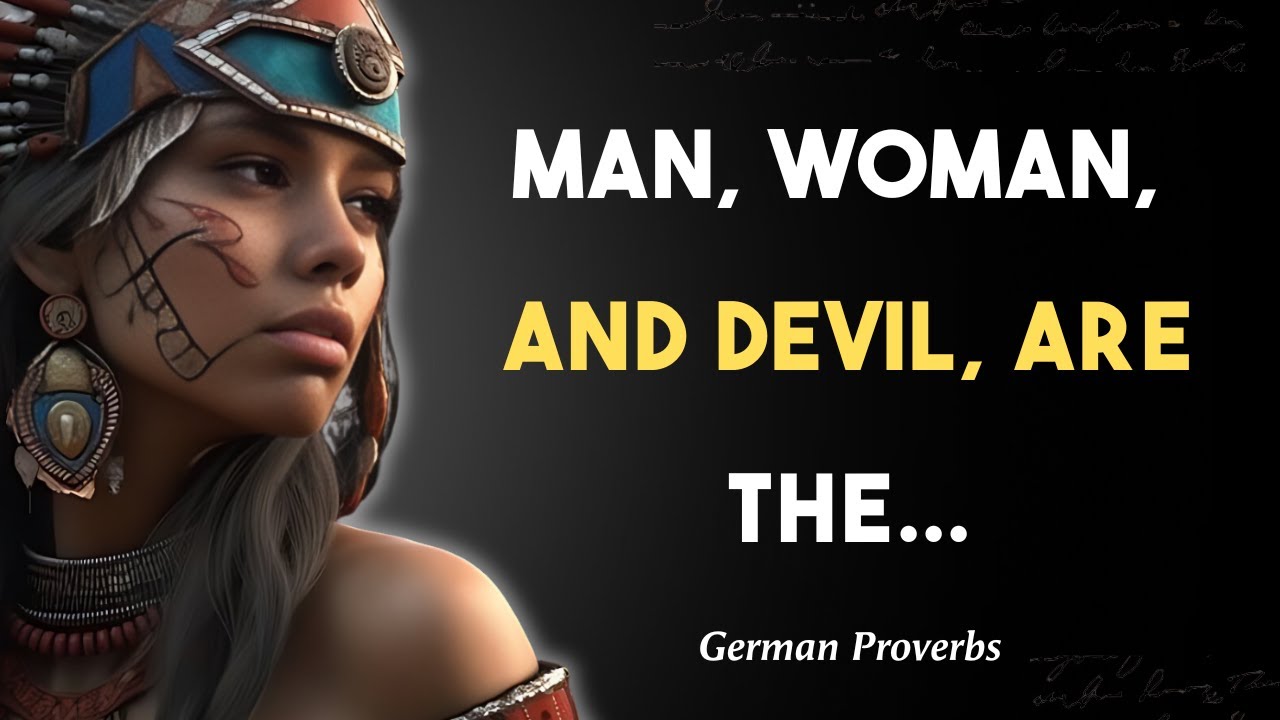 Short Deep German Proverbs on Life & Strength I Daily Wisdom - YouTube