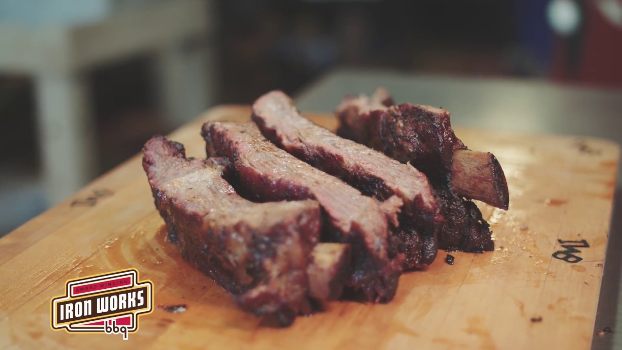 Iron Works Barbecue Beef Ribs - YouTube