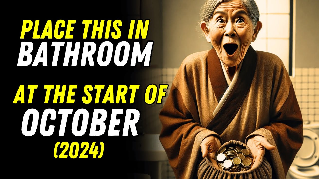 Be Rich! Place This in Your Bathroom at the Start of October 2024, and ...