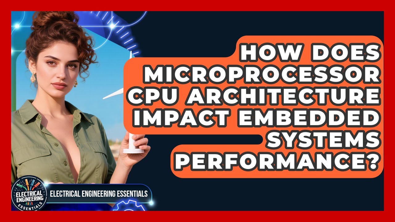 How Does Microprocessor CPU Architecture Impact Embedded Systems ...