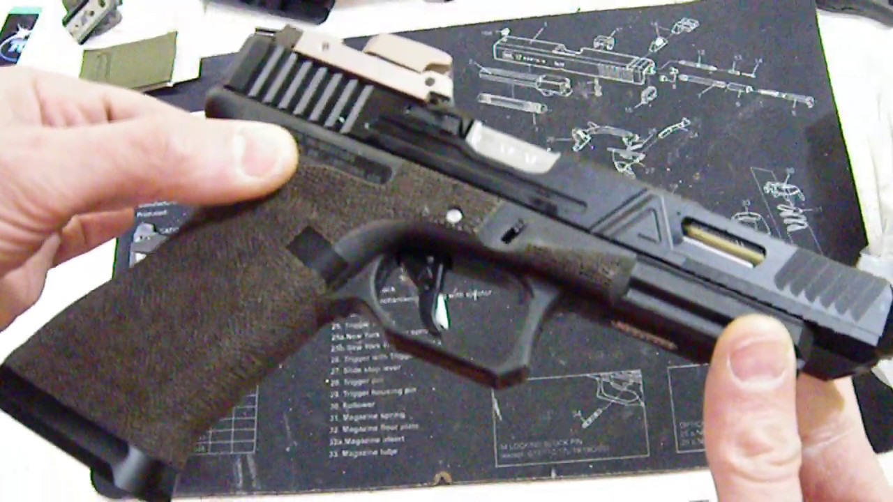 Glock 34 Chocolate Agency Arms - YouTube