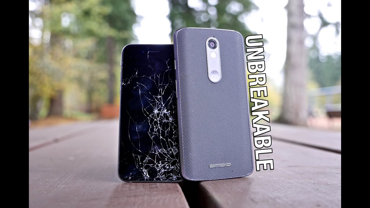 First Shatterproof Phone? Droid Turbo 2 vs iPhone 6S Drop Test! - YouTube