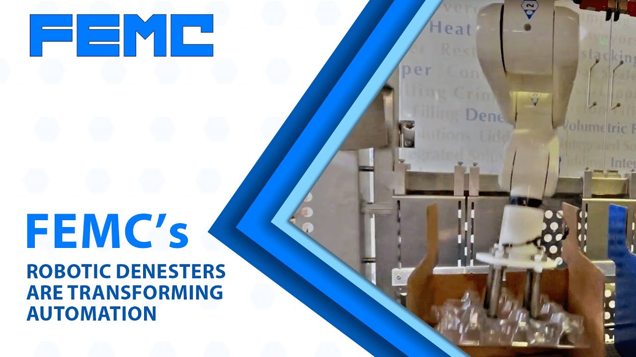 FEMC’s Robotic Denesters Are Transforming Automation - YouTube