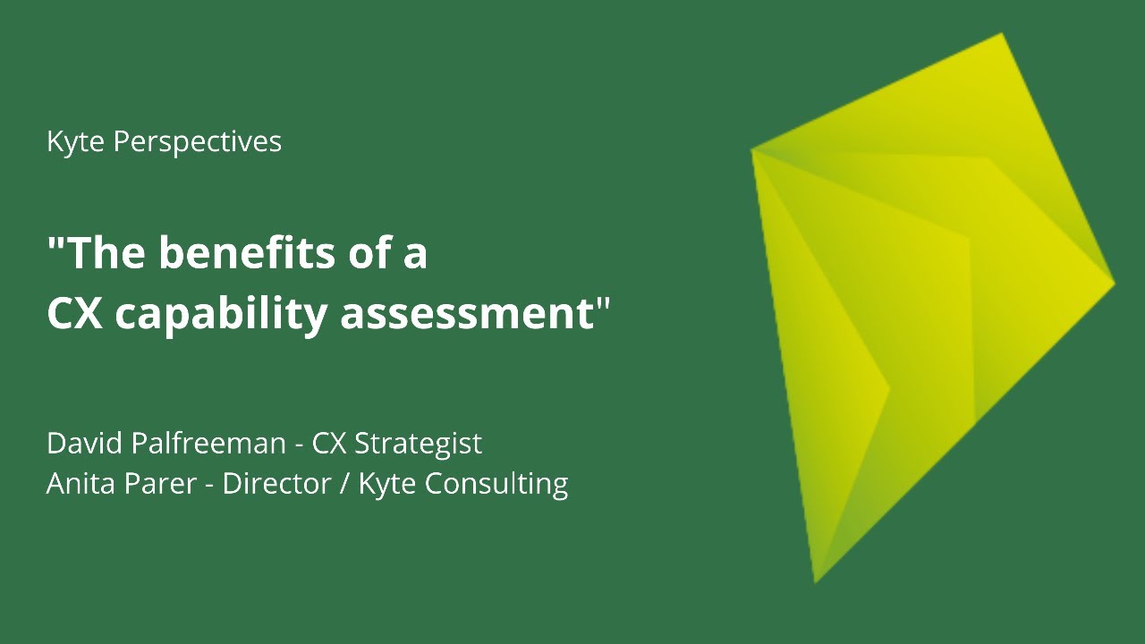 The benefits of a CX capability assessment - YouTube