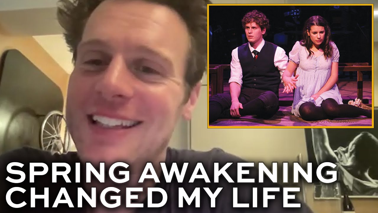 Jonathan Groff says SPRING AWAKENING helped him come out - YouTube