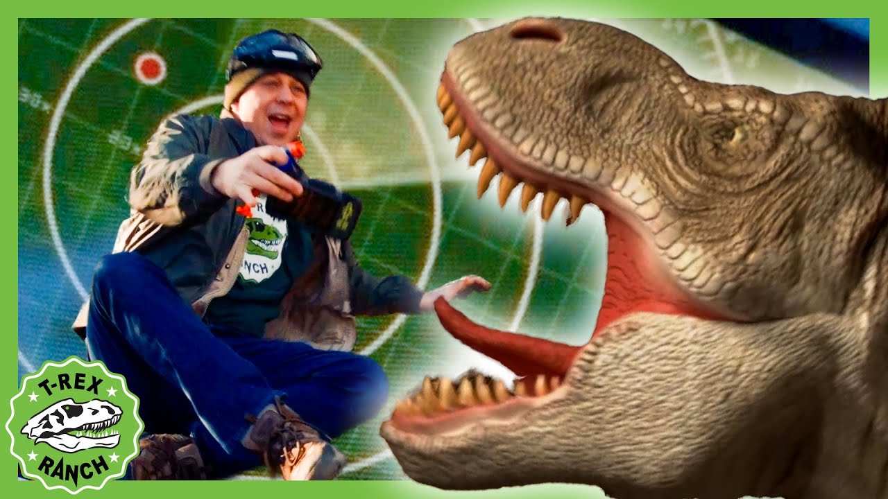 Hunt for Giant Mommy T-Rex 🦖 | T-Rex Ranch Dinosaur Videos - YouTube