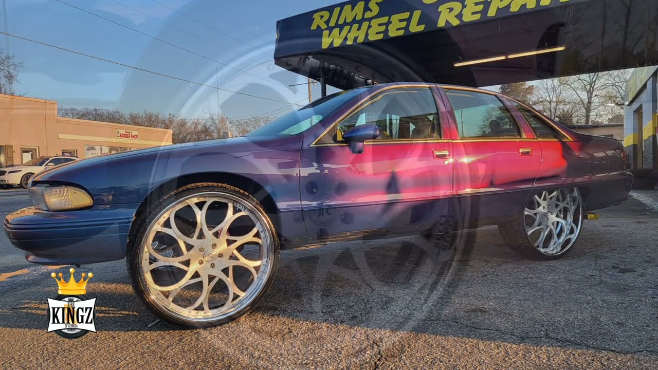 1994 Chevrolet Caprice On 28" Rucci Wheels - YouTube
