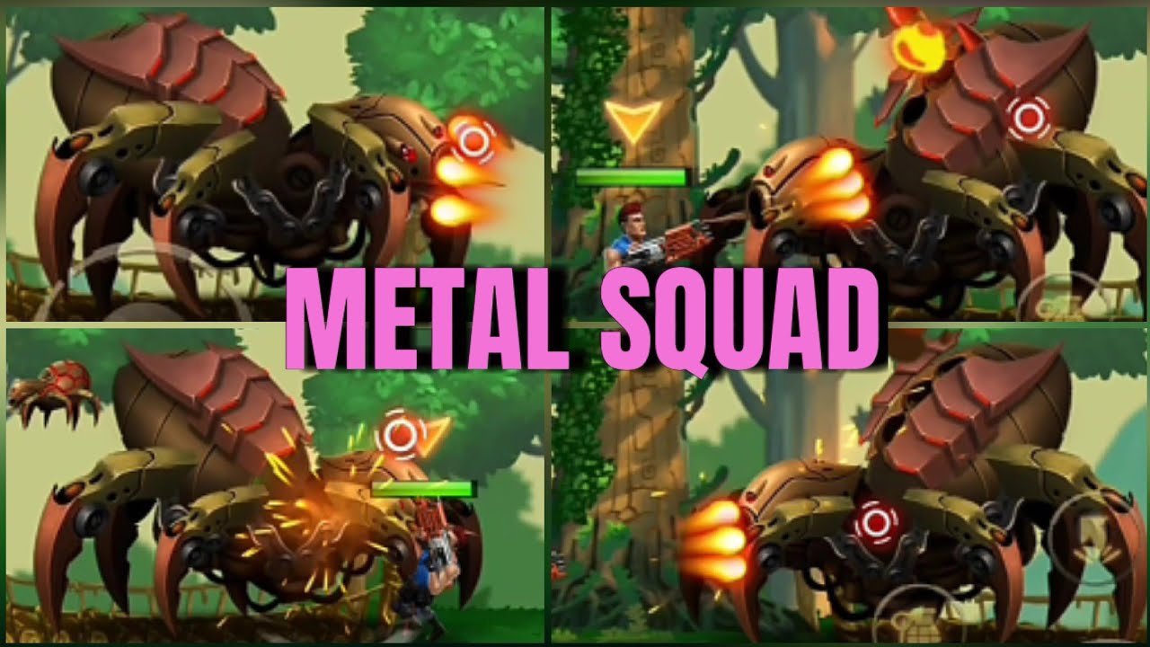 METAL SQUAD | Stage 2 | Autumn Forest | Level 1 - 6 | Gameplay | GAME ...