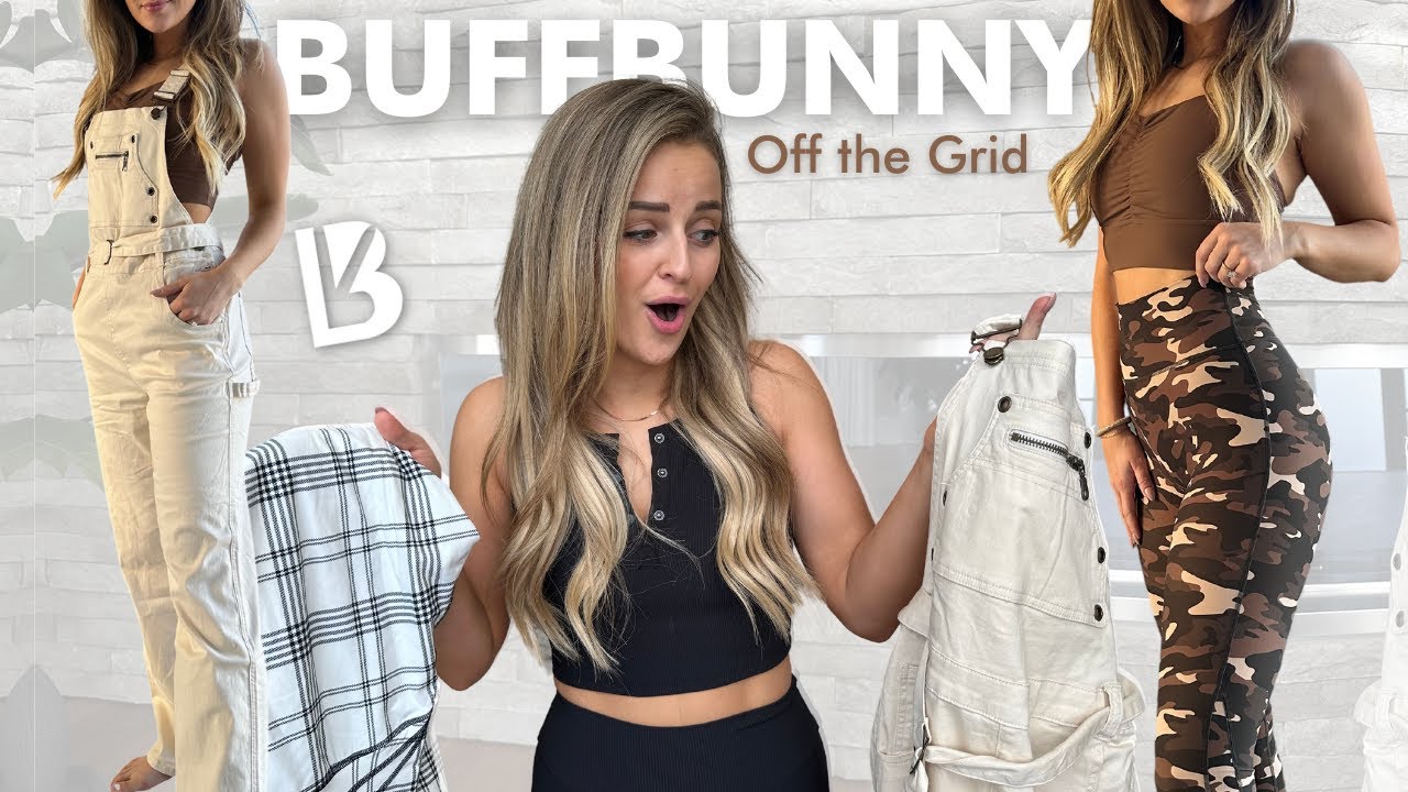 BUFFBUNNY COLLECTION Off the Grid Try On Haul | Honest review of the new Buffbunny Collection ...