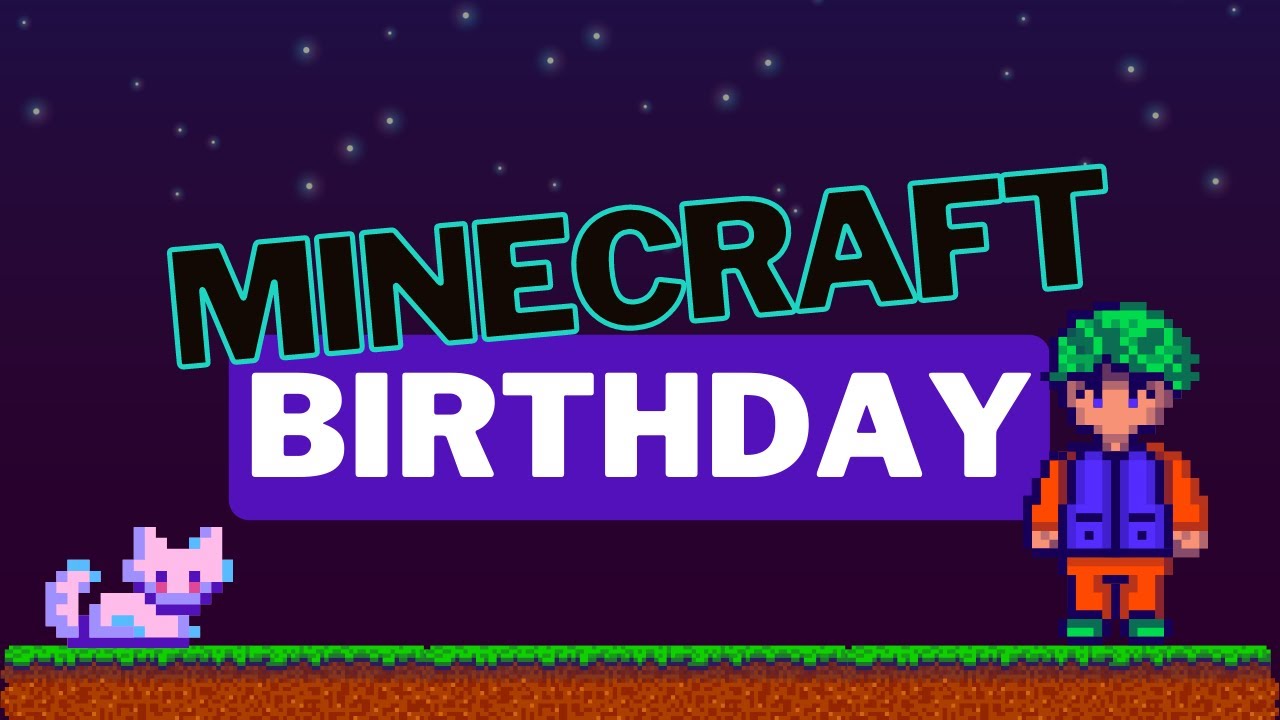 Minecraft Birthday - Minecraft house - Minecraft build - YouTube