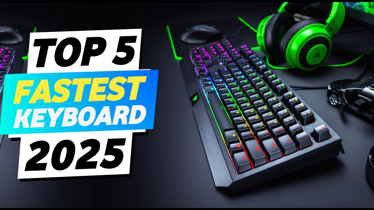 Top 5 Best Fastest Gaming Keyboard 2025 | Best Budget Mechanical ...