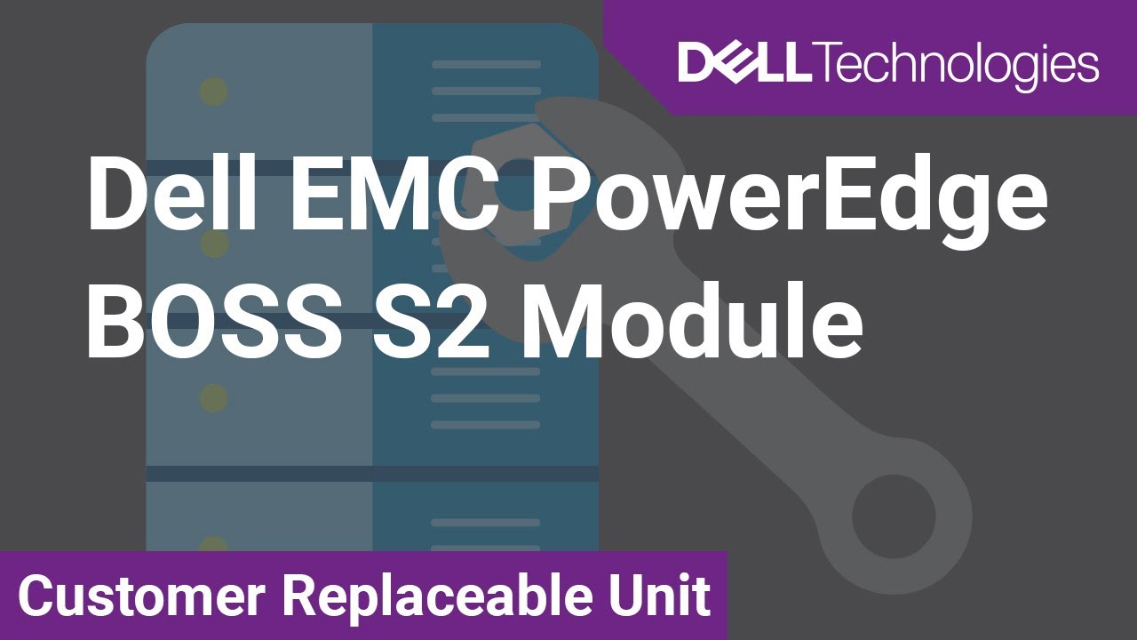 How to replace the BOSS S2_noSSD module on a Dell EMC PowerEdge T550 ...