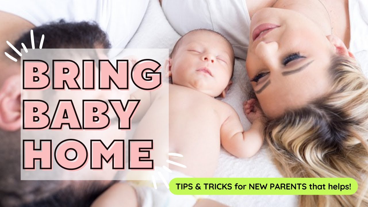 BEST WAY TO BRING BABY HOME / First 24h with a NEWBORN - YouTube