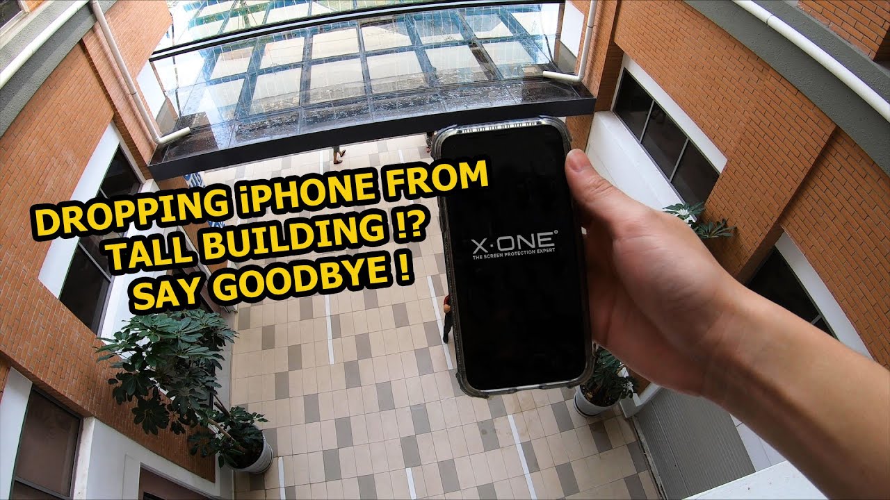 Dropping iPhone From Tall Building -Something Unexpected Happened ...