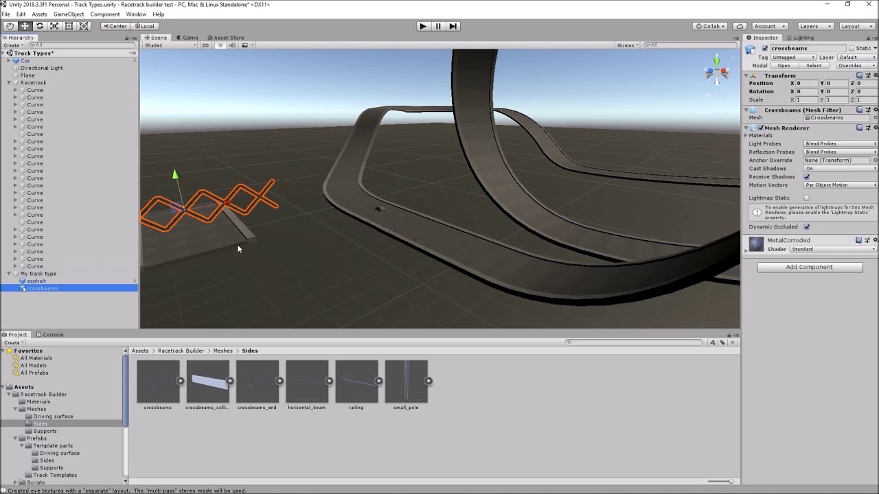 Racetrack Builder - Track types - YouTube