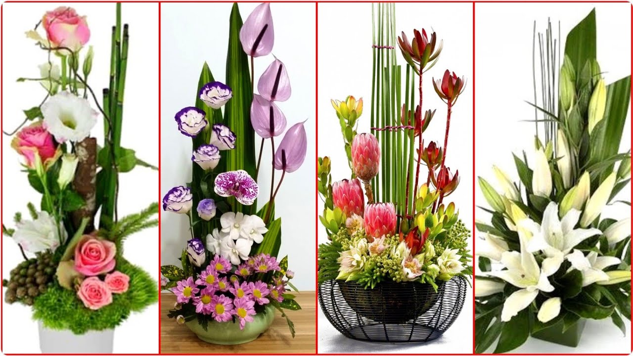 Stylish and very new collection of flower decorations - YouTube