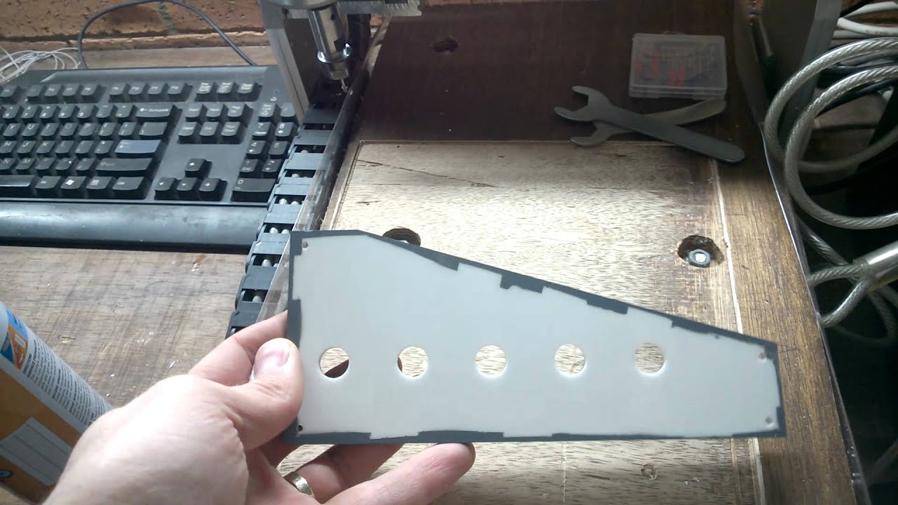 Boeing 737 Home Cockpit (Overhead DIY CNC Panels) - YouTube