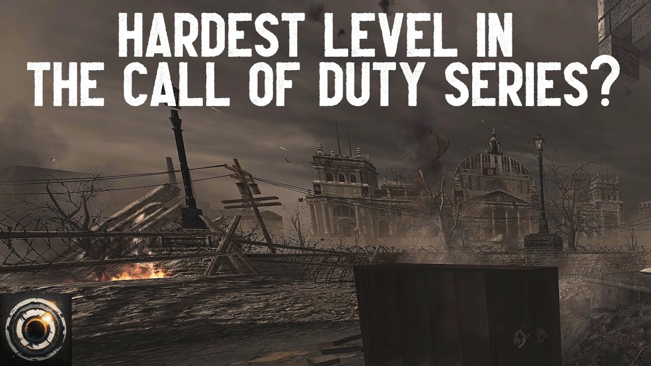 Trying THE HARDEST level in Call of Duty - YouTube