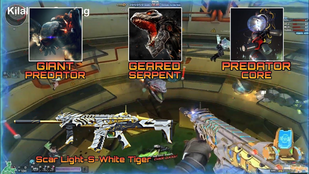 Scar Light-S-White Tiger | Thunder Tower (HARD) Gameplay | Crossfire ...