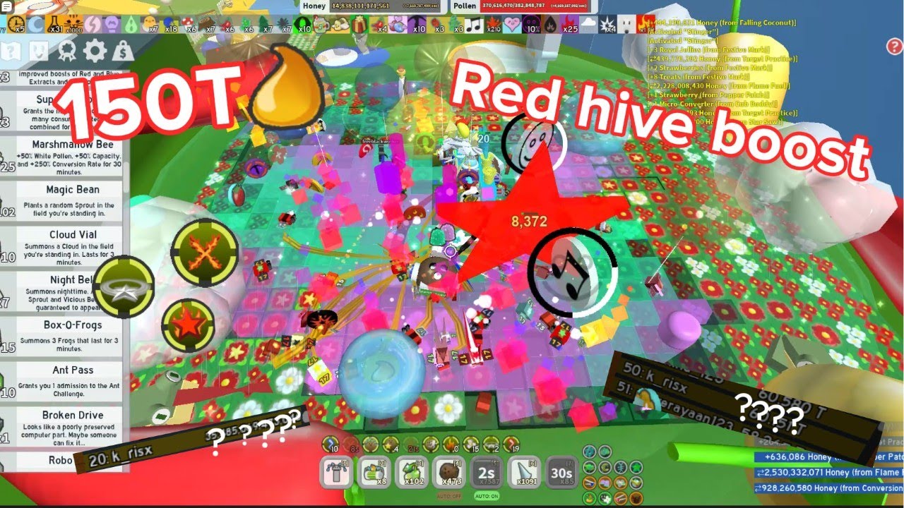 How my HoneyDay boosts went as red hive - YouTube