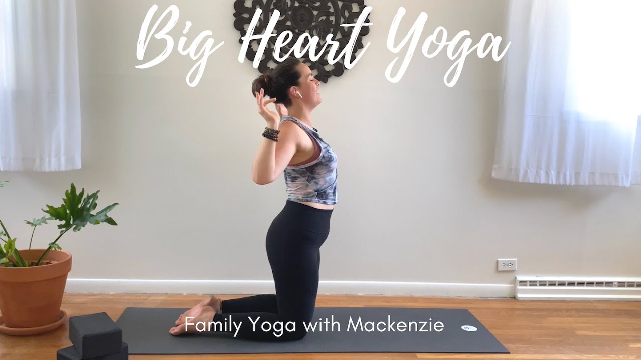 Big Heart Yoga: Gentle Beginner's Yoga Flow with Mackenzie - YouTube