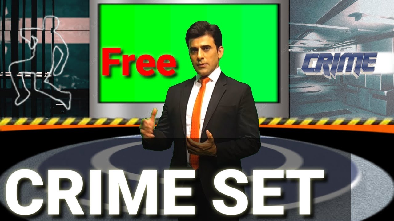 green screen virtual crime studio set | HD | sb virtuals - YouTube
