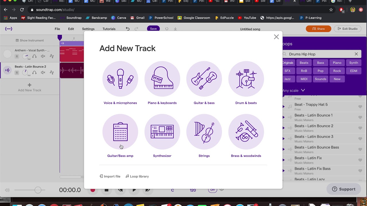 Getting Loopy Soundtrap Assignment Tutorial - YouTube