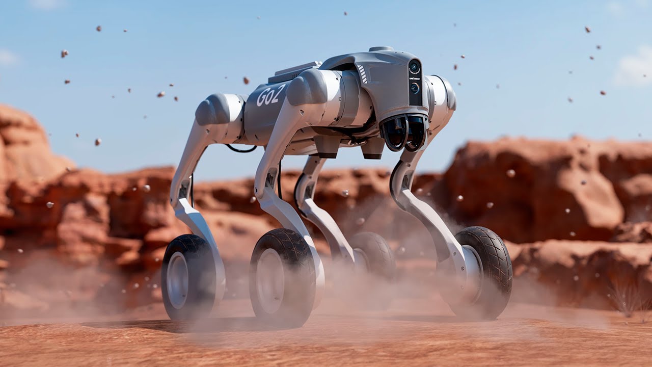 Go2-W Robot Dog: The Future of Robotics Unveiled - YouTube