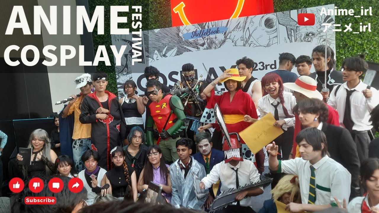 ANIME COSPLAY FEST!! || India Delhi - YouTube